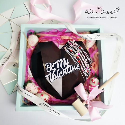 Dark Chocolate Smash Heart